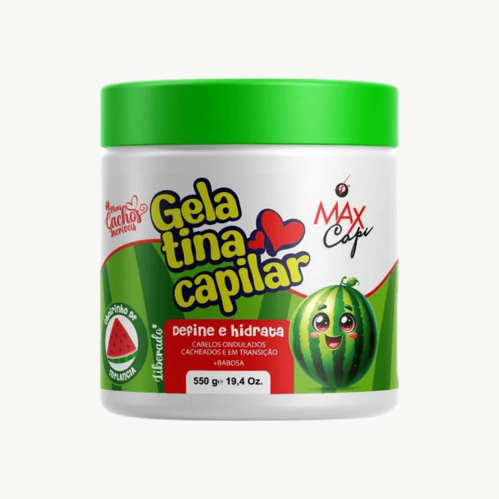 Gelatina Max Capi Melancia 550g - Iap! - Iap Cosméticos