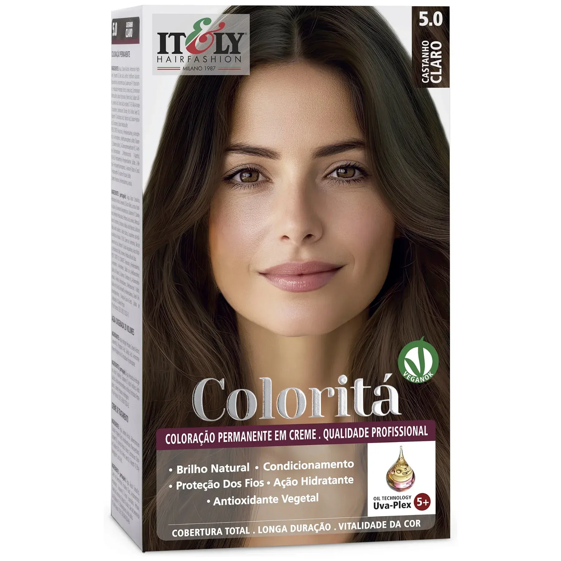 Tintura Itely Colorita 5.0 Castanho Claro - Iap! - Iap Cosméticos