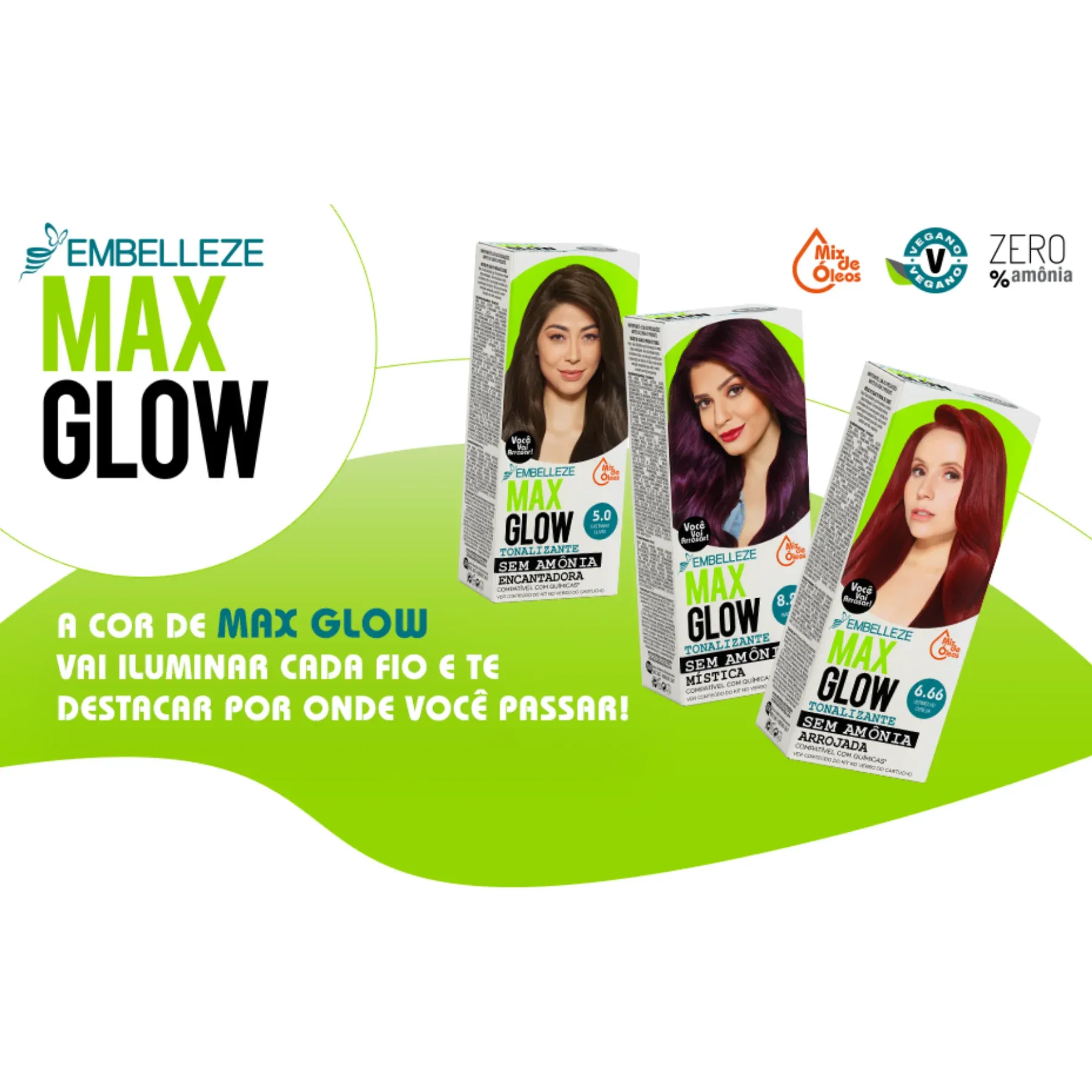 Tonalizante Max Glow 6.7 Chocolate | IAP Cosméticos - Iap Cosméticos